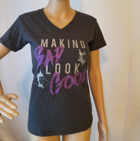 Disney | Tops | Disney Store Making Bad Look Good Villains Shirt | Poshmark